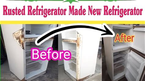 How Do You Remove Rust From A Stainless Steel Refrigerator Door At Albert Roger Blog