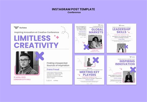 Free Psd Conference Template Design