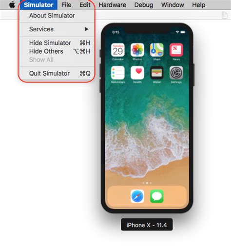 Xcode How To Reset Ios Simulator Stack Overflow