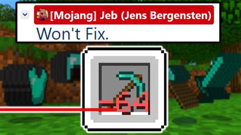 The Bizarre Minecraft Bug Mojang Wont Fix Youtube