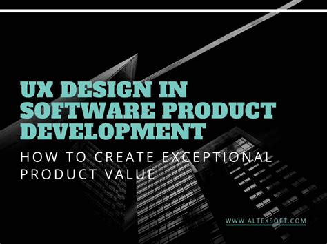 Pdf Ux Design In Software Product Development Altexsoft Dokumentips