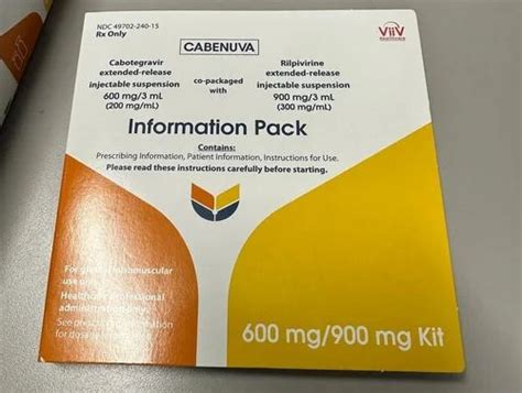 Cabenuva Hiv Injection Worldwide Delivery At ₹ 50000 In Thane Id