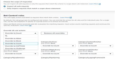 protect your web applications from bots with aws waf bot control