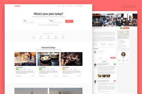 Item Directory And Listing Html Website Template Listed By Surjithctly