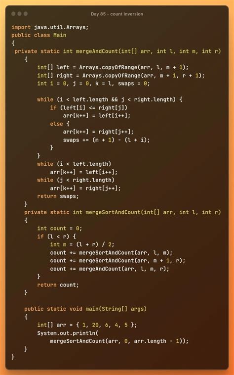 Jagatheeswaran G On Linkedin Day85 100daysofcode Coding Java