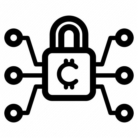 Crypto Cryptography Encrypted Encryption Lock Security Icon