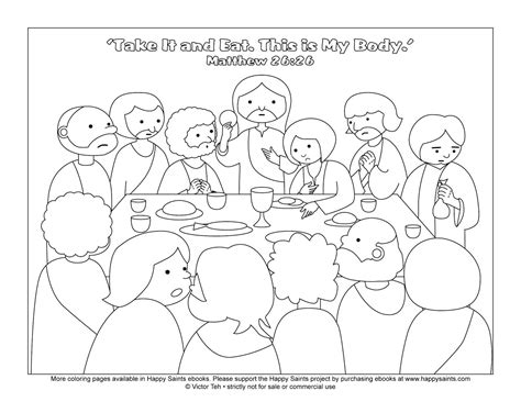 The Last Supper Printable Pdf