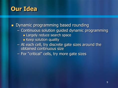 Ppt Gate Sizing For Cell Library Based Designs Powerpoint Presentation Id 3103654
