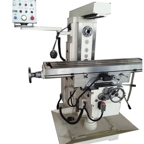 X Y Z Axis Auto Feed Universal Horizontal Arm Type Milling Machine With Vertical Head
