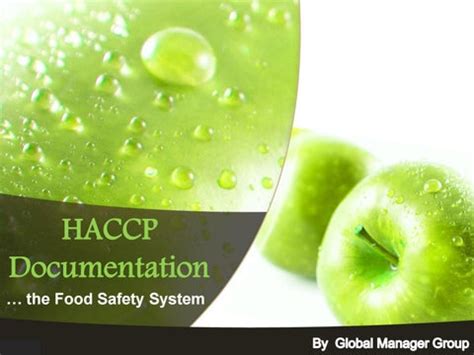 What Documentation Necessary For HACCP By Global Manager Group Issuu