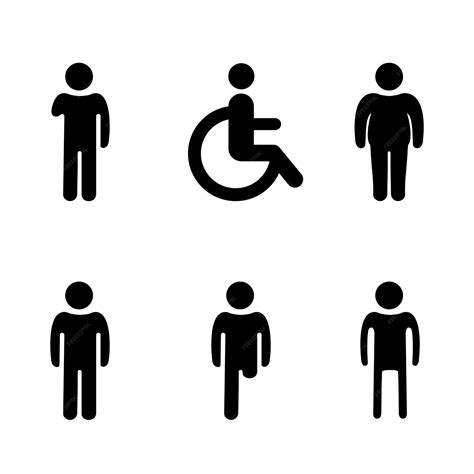 Premium Vector Disabled People Set Inclusion And Diversity Concept