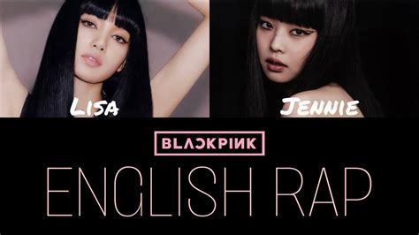 English Rap Lyrics Jennie And Lisa Blackpink 2023 Youtube