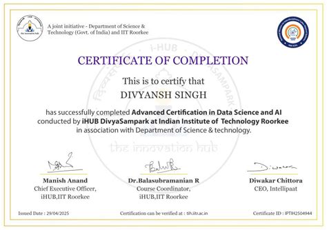 Intellipaat Datascience Artificialintelligence Iitroorkee