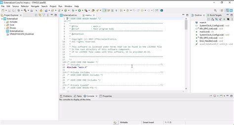 Utilizing GPIO Pins For Controlling External LEDs With STM F C T Using STM CubeIDE