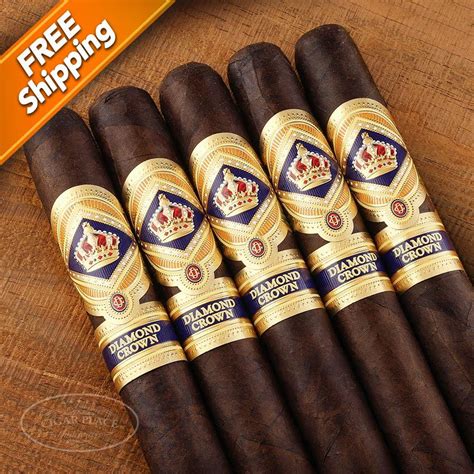 Diamond Crown Double Robusto 4 Maduro Cigars
