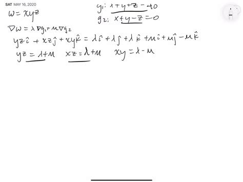 Solveda Maximum On Line Of Intersection Find The Maximum Value Of Wx