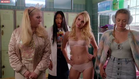Naked Emma Roberts In Scream Queens
