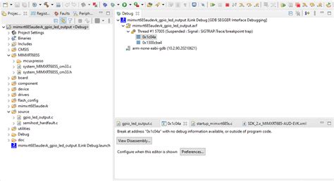 IMXRT685EVK Suddenly Can T Run Debug Image NXP Community