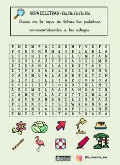 Descubre 18 Ideas De Sopa De Letras Trabadas Y Sopa De Letras Silabas