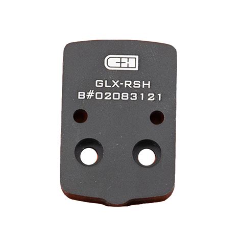 Candh Precision Adapter Glock 43x Mos Trijicon Rmr Sro