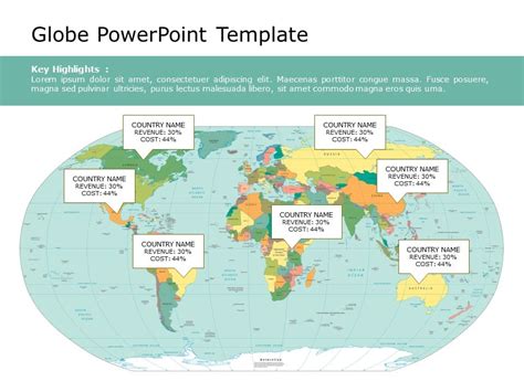 Globe PowerPoint Template Google Slides