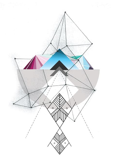 Geometric Abstract Design On Behance