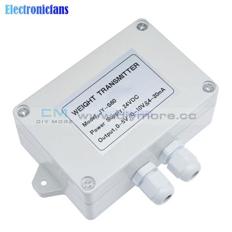 4 20ma 0 10v Load Cell Transducer Amplifier Transmitter 50kg Weight Se