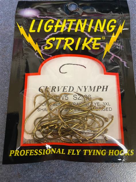 Lightning Strike Curved Nymph Hooks Nw5 — Rogue Valley Anglers