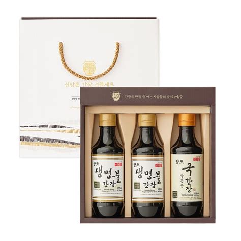 [신앙촌] 양조간장 선물세트 명품 S2호0 메가마트몰