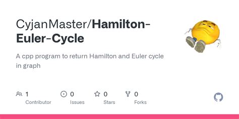 github cyjanmaster hamilton euler cycle a cpp program to return hamilton and euler cycle in graph