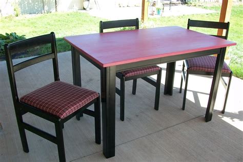 Ary Anns Place Fun Pink And Black Dining Set Sold