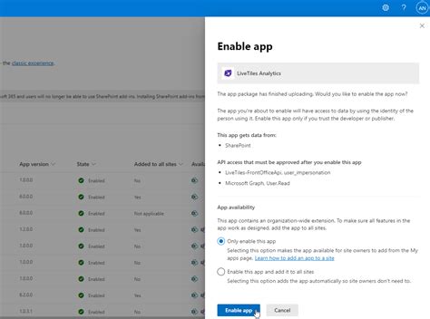 Installation Guide Analytics Sharepoint Application Customizer