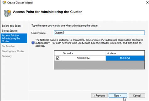 Create Failover Cluster In Windows Server It Blog