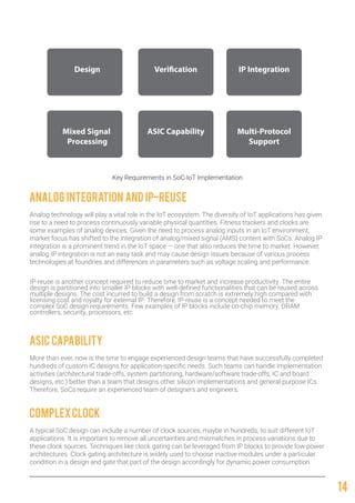 Global SOC IoT Innovation Trends PDF Internet Of Things Internet
