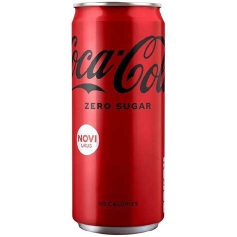 Coca Cola Zero 330ml Limenka Paket 24 Komada Opremikancelariju Rs Ok