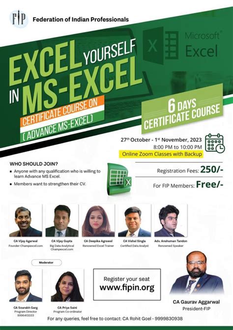 Excel Advancedexcel Dataanalysis Upskill Careerdevelopment Fip