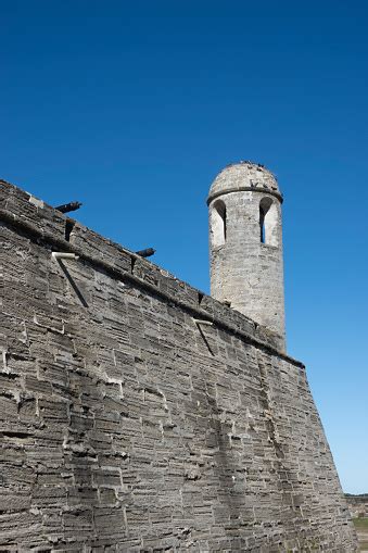 카스티요 데 산 마르코스 국립 기념물 세인트 어거스틴 플로리다 0명에 대한 스톡 사진 및 기타 이미지 0명 건축 국가 관광명소 Istock