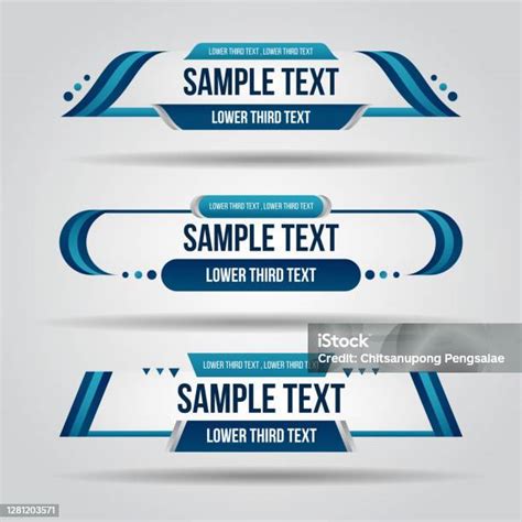 낮은 세 번째 흰색과 다채로운 디자인 Tv 템플릿 현대 현대 배너 바 스크린 브로드캐스트 표시 바 이름 집합입니다 투명 한 배경에 비디오 편집에 대 한 낮은 세 번째의