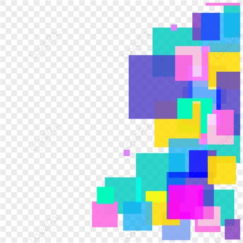 Business Style Gradient Color Block Technology Backgroundborder