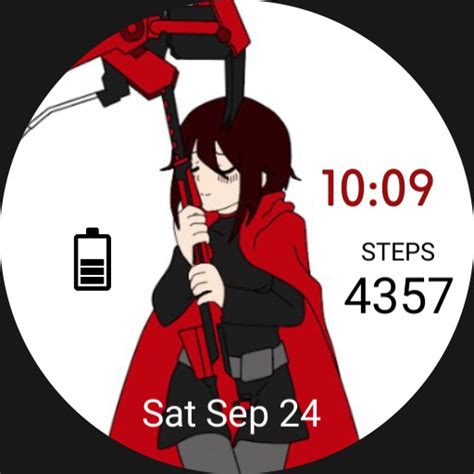 Ruby Loving Her Scythe WatchMaker The World S Largest Watch Face Platform