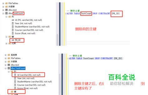 sql怎么 设置主键 【百科全说】