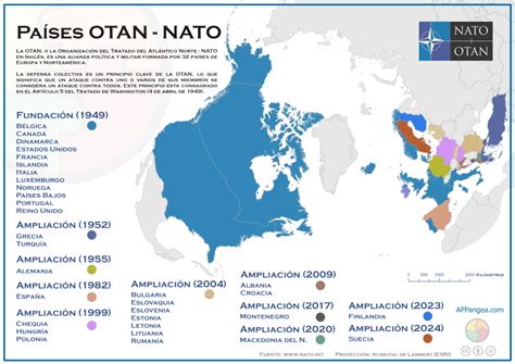 Mapa Países De La Otan Appangea