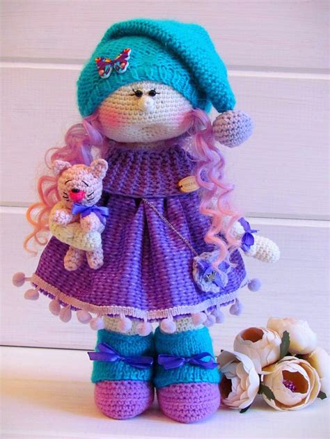 Вяжем Творим Чудим Vk Связаные крючком куклы Вязаная крючком кукла Вязаные куклы