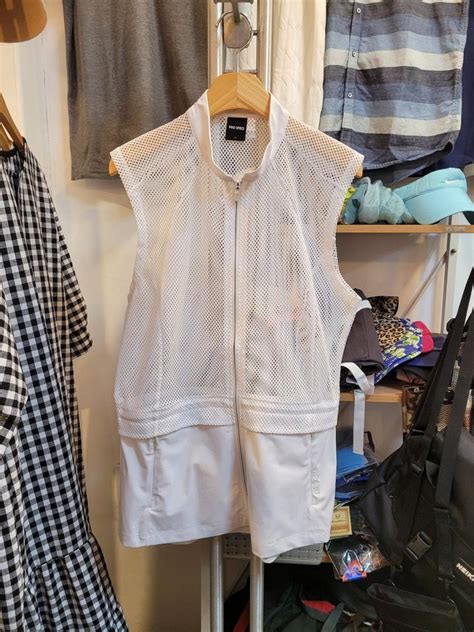 프로스펙스 망사 집업 조끼 M 헬로마켓