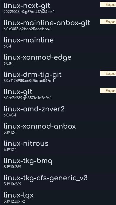 Description Of Kernels Requests Garuda Linux Forum