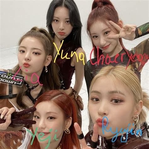 Itzy With Names Itzy Movie Posters