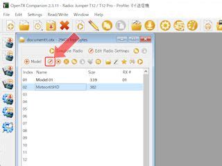 Create A New MODEL Setting On PC How To Use OpenTX EdgeTX Radio Introduction To Tiny