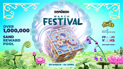 Virtual World The Sandbox Launches March Festival Event With 1m Sand Rewards P2e