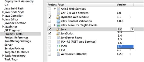 how to solve dynamic web module 3 1 requires java 1 7 or newer in eclipse crunchify