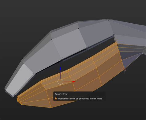 Move The Origin Point To The Cursor In Edit Mode Blender Stack Exchange
